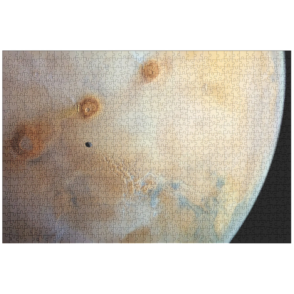 Phobos over Mars puzzle - 1000 pieces