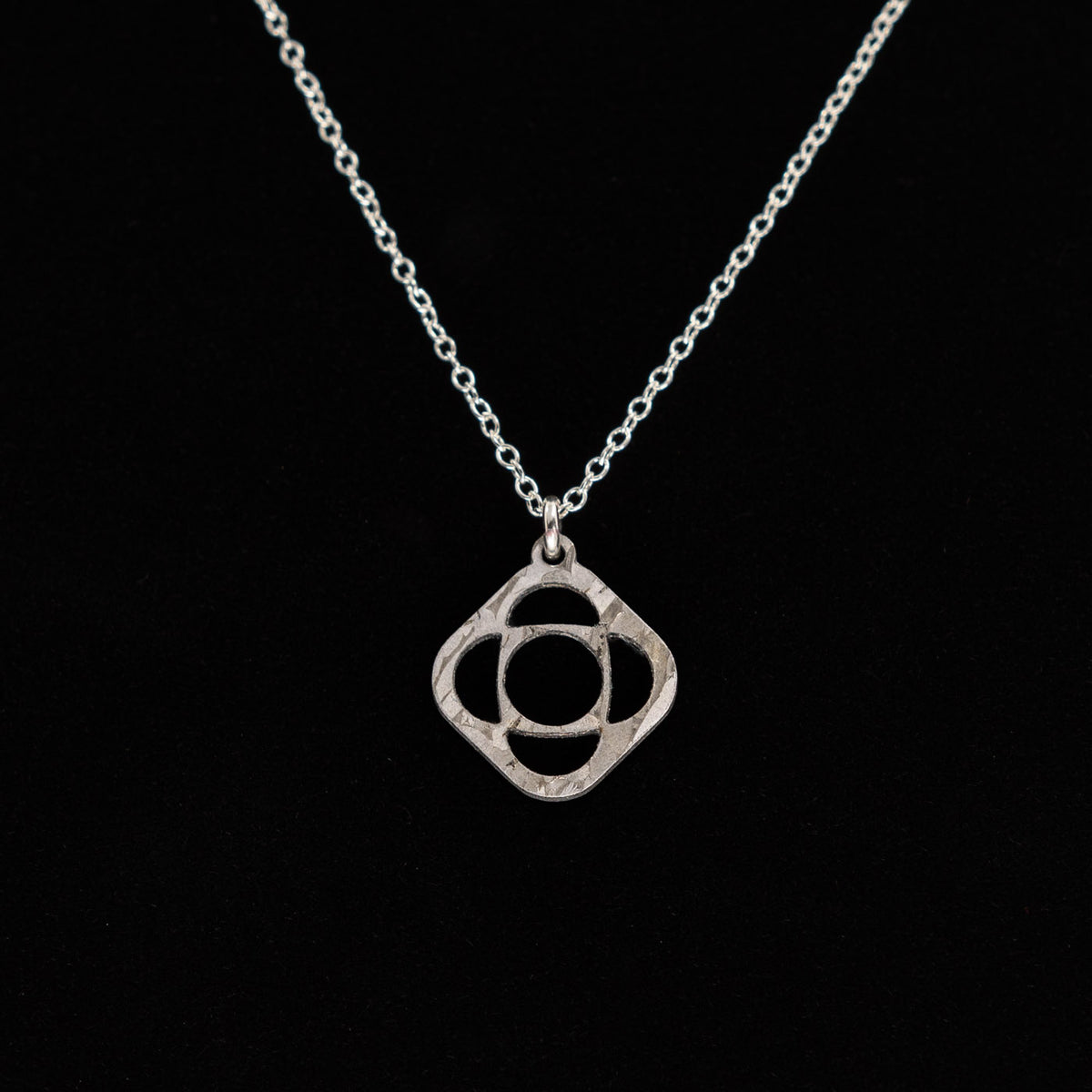 Psyche meteorite necklace